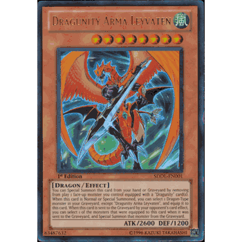 SDDL-EN001 DRAGUNITY ARMA LEYVATEN Yugioh Dragunity Legion Structure ...