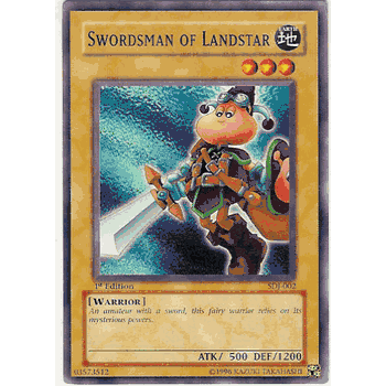 SDJ - 002 Swordsman of Landstar Common Card
