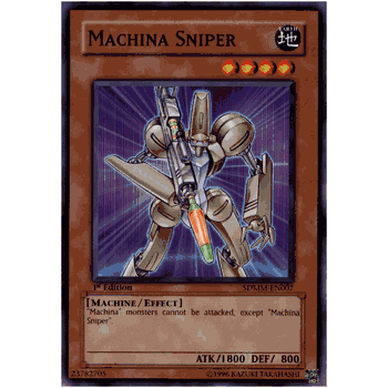 SDMM-EN007 MACHINA SNIPER Common Yugioh 5Ds Card