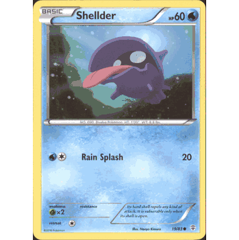 SHELLDER Pokemon GENERATIONS Common Card # 19/83
