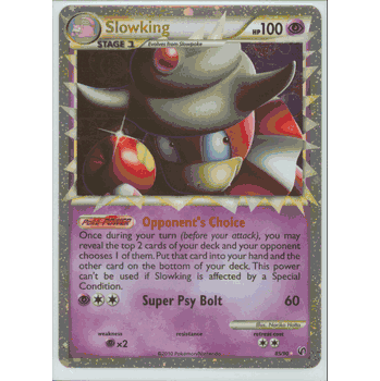 SLOWKING Prime Holofoil HS Undaunted Pokemon Card # 85/90