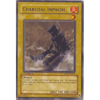 SOD-EN001 Charcoal Inpachi Yugioh Soul of the Duelist Rare Card
