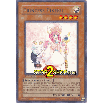 SOI - 027 Princess Pikeru YuGiOh Rare Card - Shadow of Infinity English ...