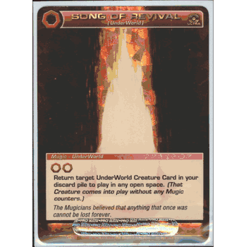 SONG OF REVIVAL Chaotic UR Foil Card & Code RANDOM STATS Dawn Perim