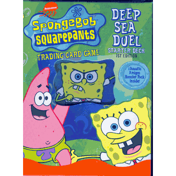 SPONGE BOB SQUAREPANTS DEEP SEA DUEL STARTER DECK