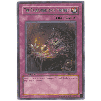 STON - 054 The Transmigration Prophecy Rare Yu-gi-oh Card