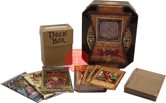 Stop2Shop.com custom made ENGLISH EXODIA TIN SET containing all 5 ...