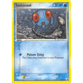 TENTACOOL Common Pokemon TCG Legend Maker Card # 66