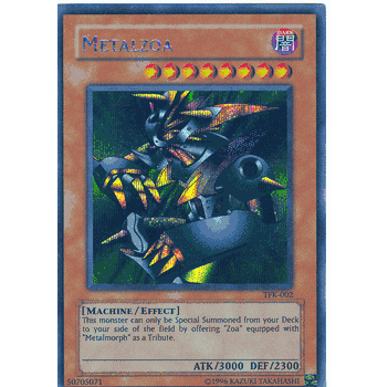 TFK - 002 Metalzoa Secret Rare Yugioh Promo Card