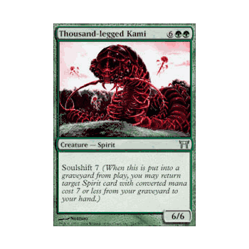 Thousand-Legged Kami MTG Champions of Kamigawa Uncommon Card
