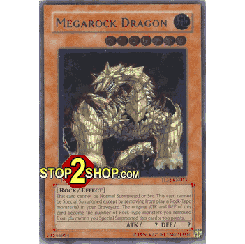 TLM - 015 Megarock Dragon The Lost Millennium Ultimate Rare Holofoil ...