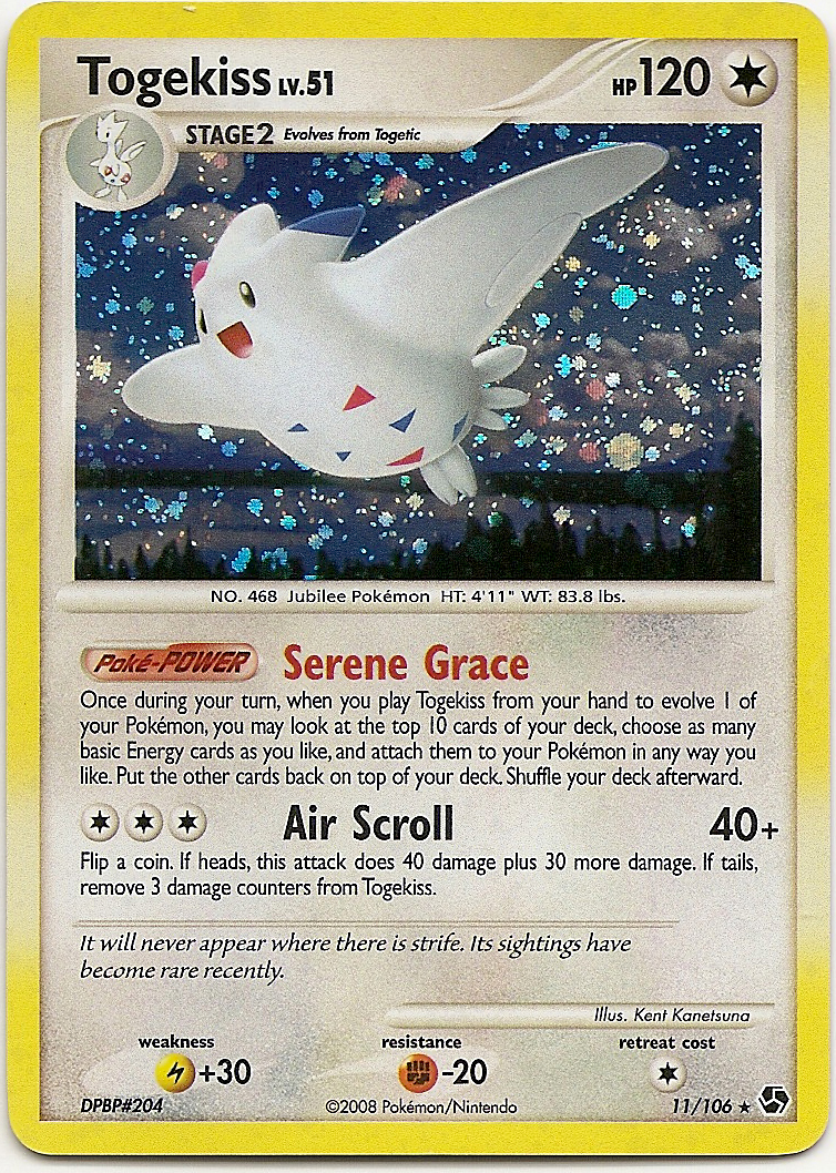 Pokemon Togekiss Card