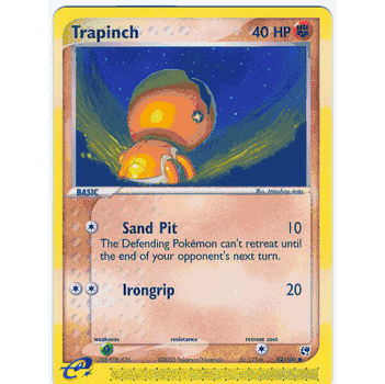 TRAPINCH Common Pokemon Sandstorm Card # 82