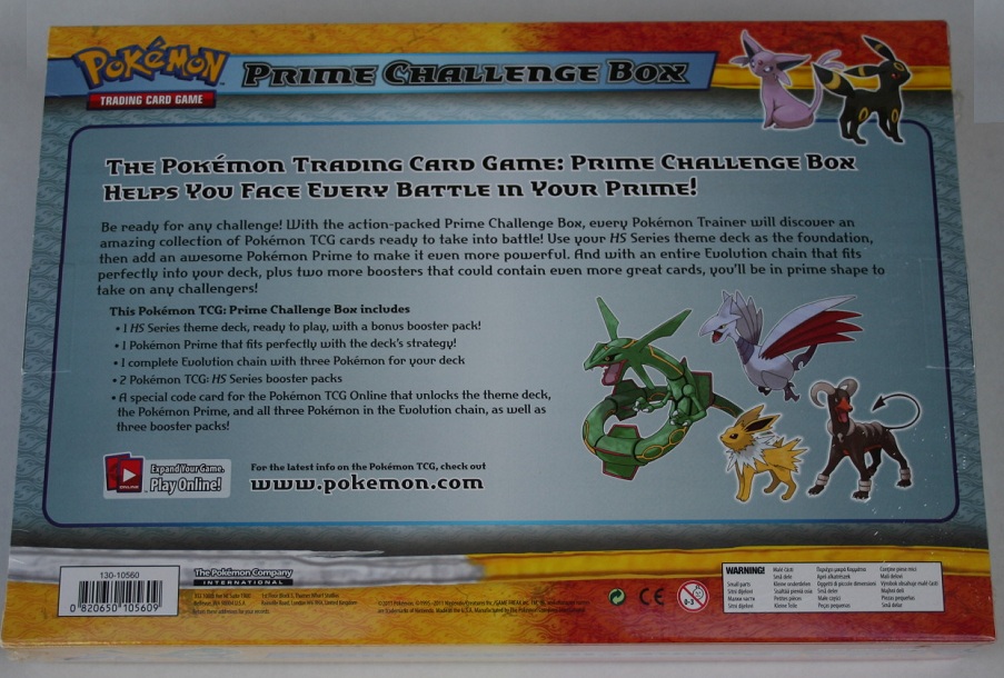 UMBREON Pokemon PRIME CHALLENGE BOX 1 Pokemon Theme Deck 1 Espeon ...