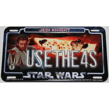 USETHE4S - 2011 Star Wars Power Plate - Authentic Metal Mini Star Wars ...