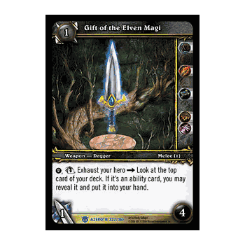 World of Warcraft Collectible Card Game Heroes of Azeroth Card # 322 ...