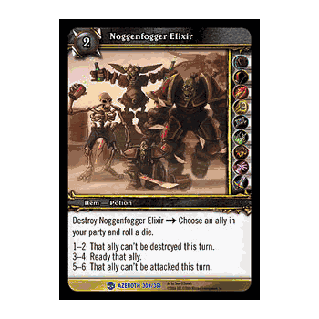 WOW Collectible Card Game Heroes of Azeroth Card # 309 Noggenfogger ...