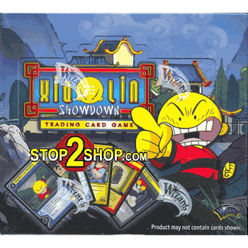Xiaolin Showdown Trading Card Game Booster Box containing 36 Booster Packs