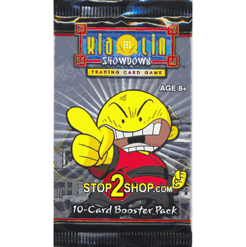 Xiaolin Showdown Trading Card Game Booster Pack containing 10 Cards