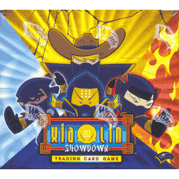 Xiaolin Showdown Trading Card Game Wudai Warriors Booster Box containing 36 Booster Packs