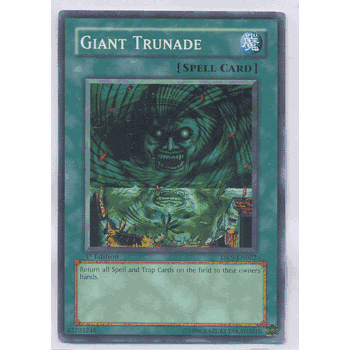 YSDJ-EN022 Giant Trunade Yugioh GX Trading Card