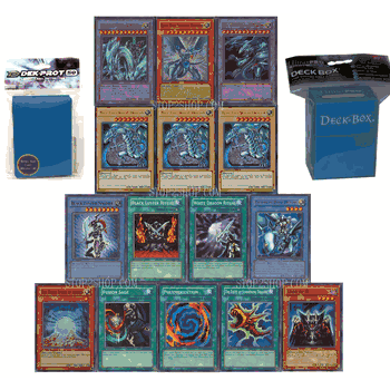 Yugioh BLUE-EYES ULTIMATE SHINING DRAGON MASTER KNIGHT Card Deck Theme ...