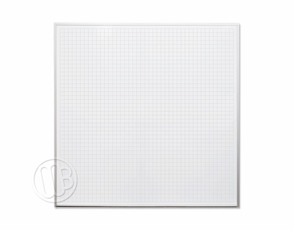 Magnetic Dry Erase Grid Board - 4' x 4' | OptiMA