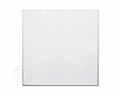 Magnetic Dry Erase Grid Board - 4' x 4' | OptiMA