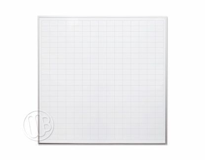 Magnetic Dry Erase Grid Board - 4' x 4' | OptiMA
