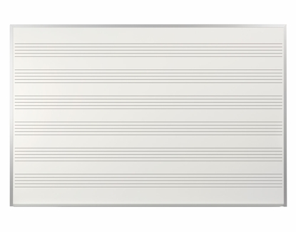 Magnetic Music Staff Whiteboards - 5' Tall | OptiMA