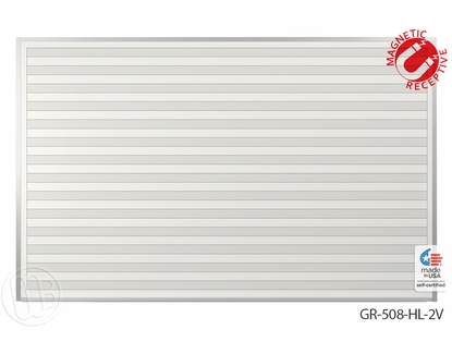 Horizontal Lined Dry Erase Board - 5' x 8' | Signature Series
