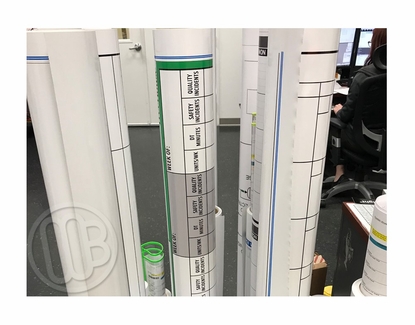 Printed Vinyl Dry Erase Surface | Custom Printed Dry Erase Vinyl