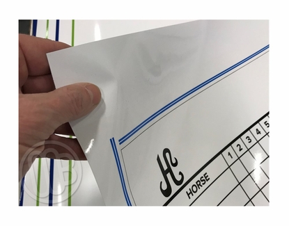 Printed Vinyl Dry Erase Surface | Custom Printed Dry Erase Vinyl