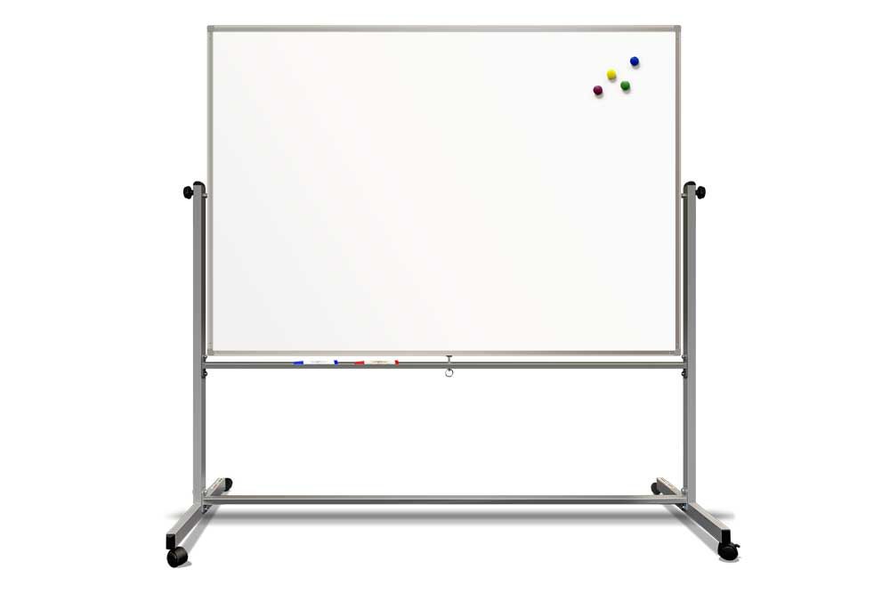 Mobile Magnetic Reversible Dry Erase Board