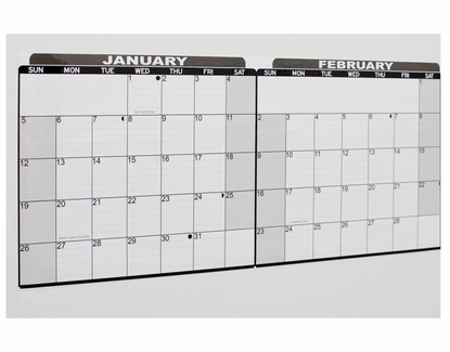 Dry Erase Full Year Calendar Decal