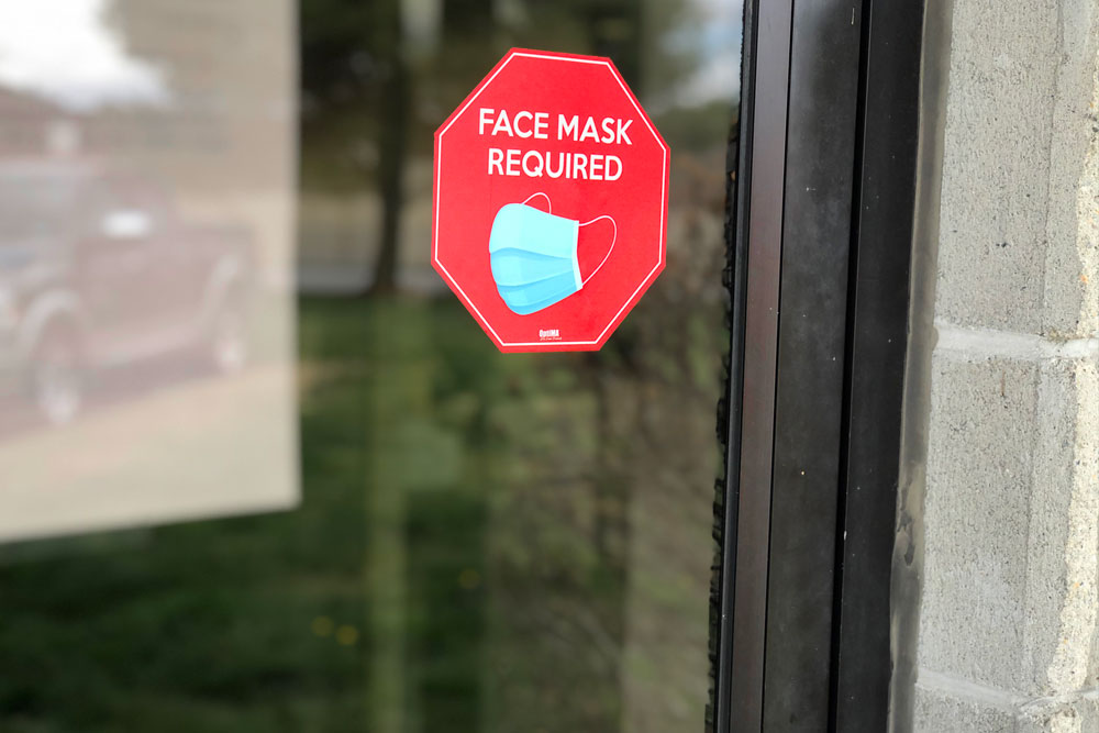 Face Mask Required Wall Signs