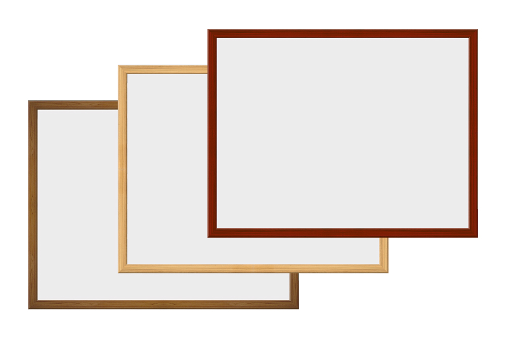 Faux Framed Dry Erase Wall Decals - 6 Options | OptiMA