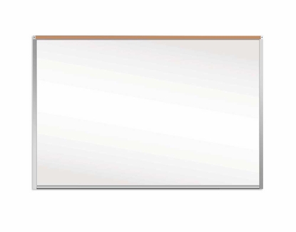 5' Magnetic Whiteboard with Map Rail