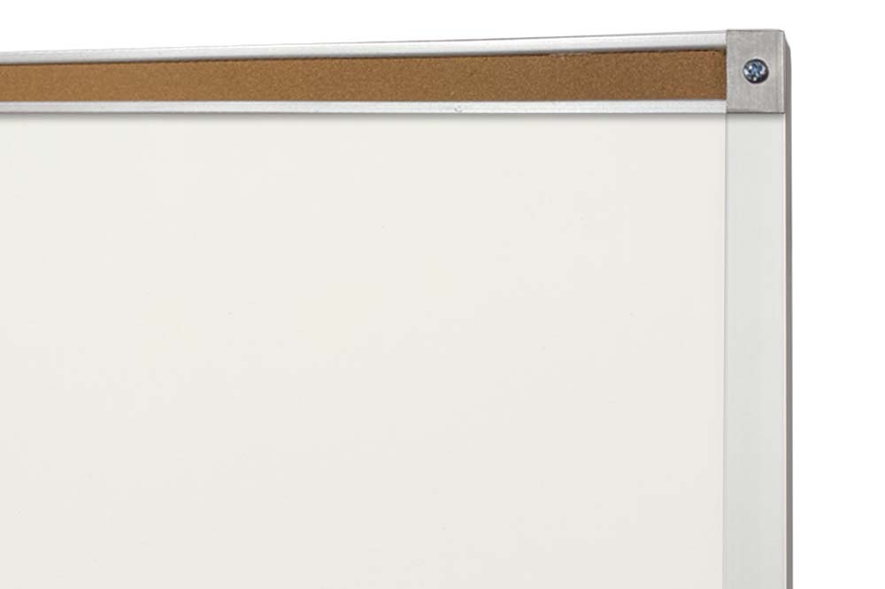 5' Magnetic Whiteboard with Map Rail