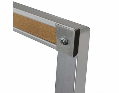 5' Magnetic Whiteboard with Map Rail