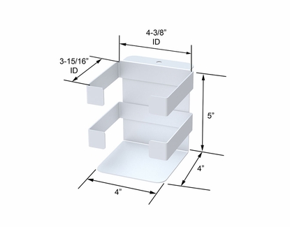 Hand Sanitizer Wipes Dispenser Stand, Square Base