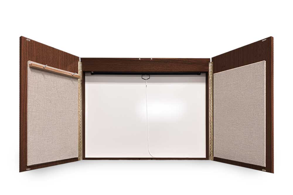 Enclosed Whiteboard Cabinet | Cabinets Matttroy