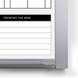 Custom Printed KPI Dry Erase Boards | Manufacturing Whiteboards