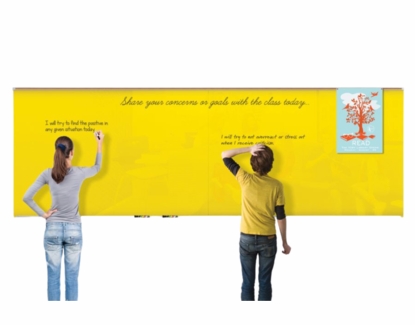 Magnetic Glass Dry Erase Wall Panel System