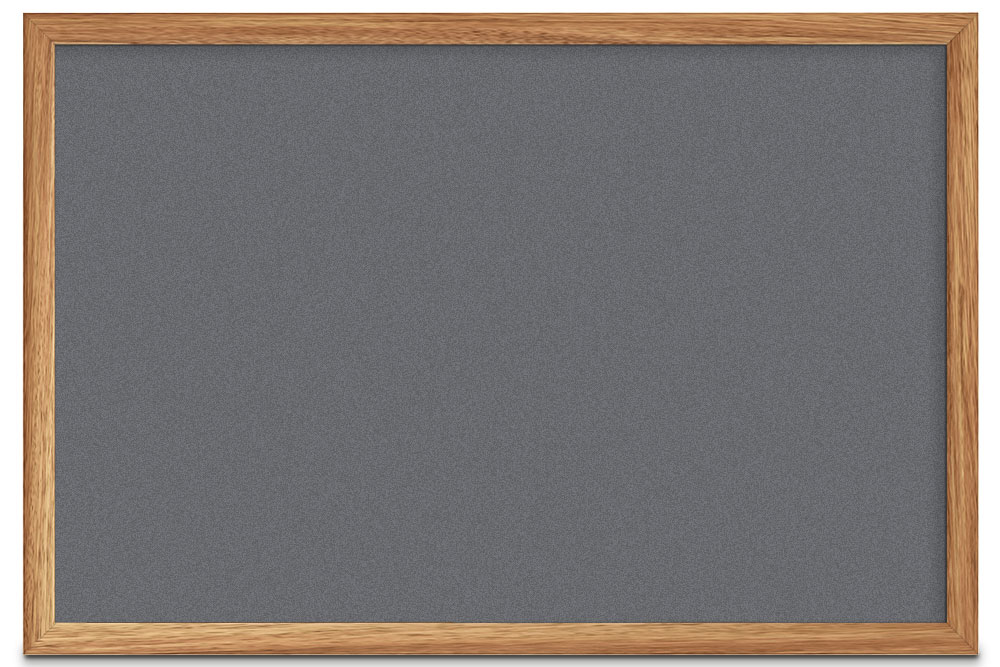 Oak Framed Colored Corkboard