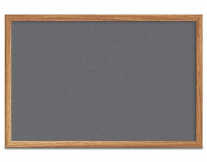 Oak Framed Colored Corkboard