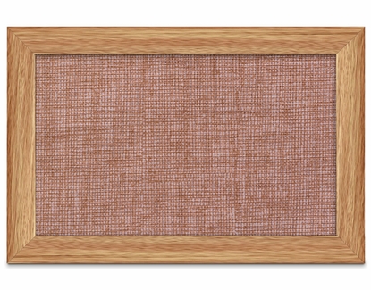 Oak Framed Fabric Tackboard
