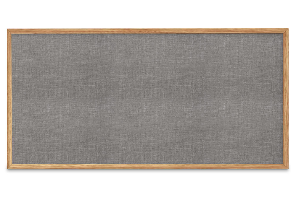 Oak Framed Fabric Tackboard