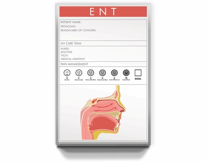 Custom Printed Otolaryngology Dry Erase Boards | Healthcare Whiteboards