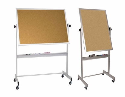 Reversible Portable Cork Board - Available in 3 Sizes | Best-Rite